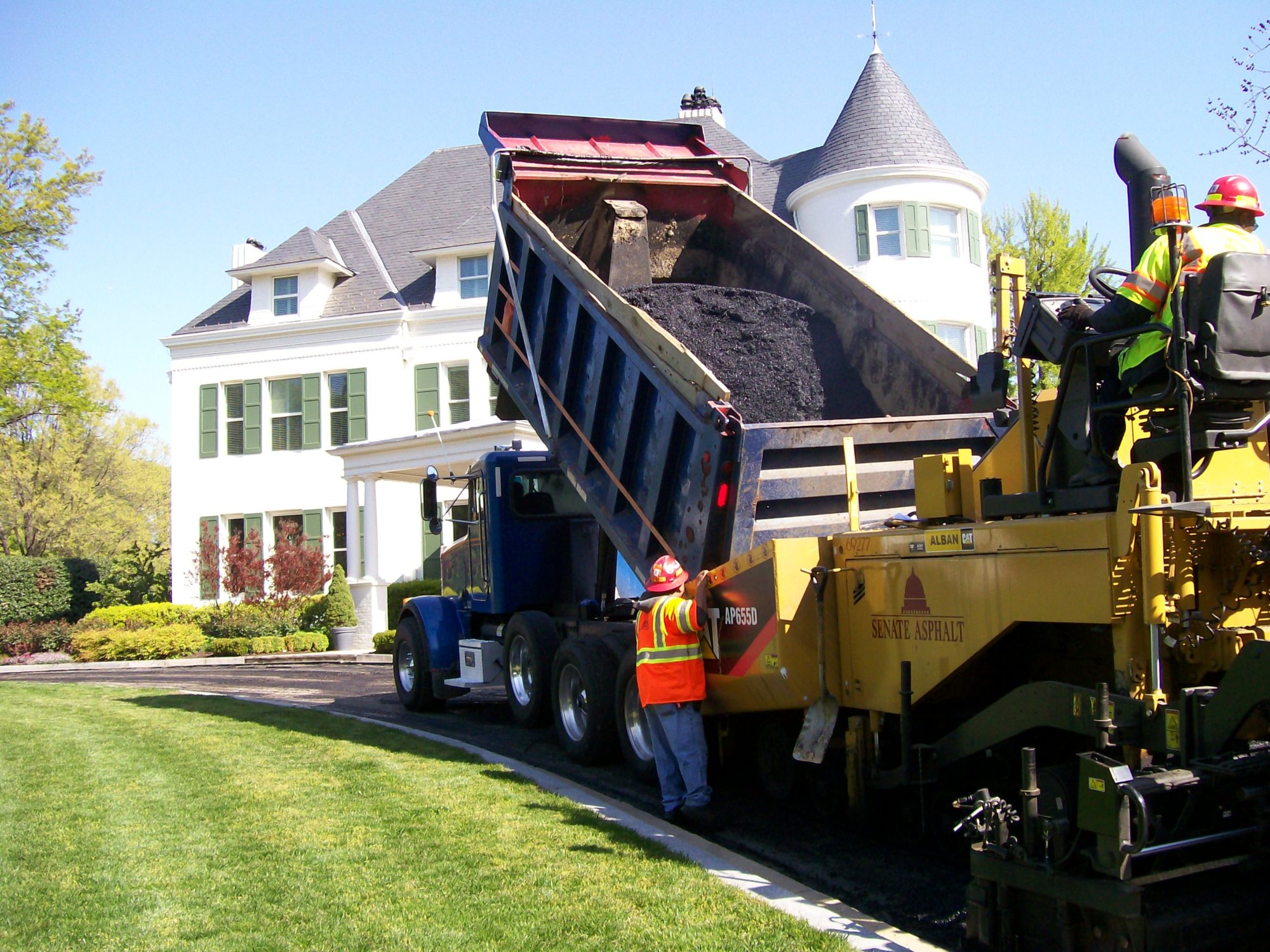US Vice President Joe Biden’s Driveway - Senate Asphalt
